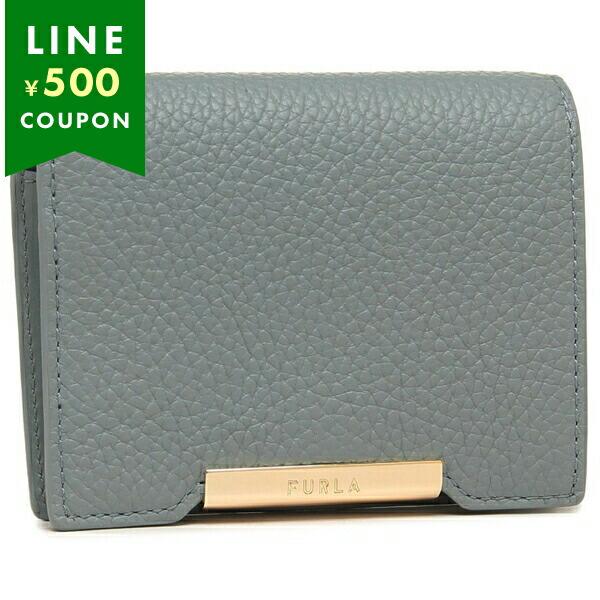 フルラ 二つ折り財布 ジャーダ ブルー レディース FURLA WP00522 HSF000 3963S GIADA S COMPACT WALLET BIFOLD COIN CIRRO ミニ財布 FURLA WP00522FURLA（フル...