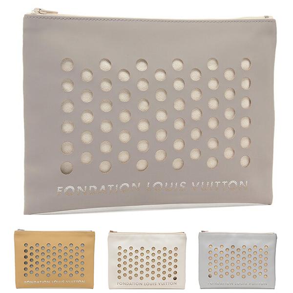 フォンダシオン ルイヴィトン クラッチバッグ ポーチ メンズ レディース ユニセックス FONDATION LOUIS VUITTON CLUTCH ロゴFONDATION LOUIS VUITTON（フォンダシオン ルイヴィトン）のクラッ...
