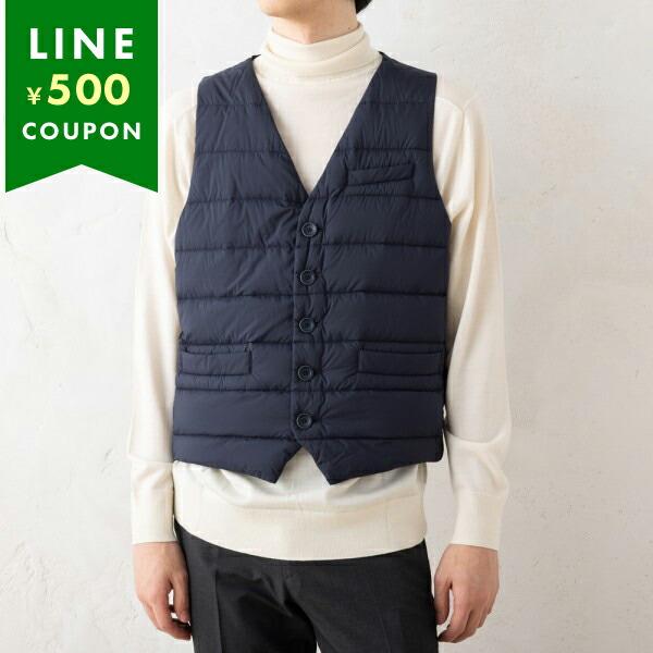 ヘルノ ダウンジャケット コート レジェンド ダウンベスト ブルー メンズ HERNO PI002ULE 12456Z 9202 LEGEND WAISTCOAT NEW BLU HERNO PI002ULEHERNO（ヘルノ）のダウンジャ...
