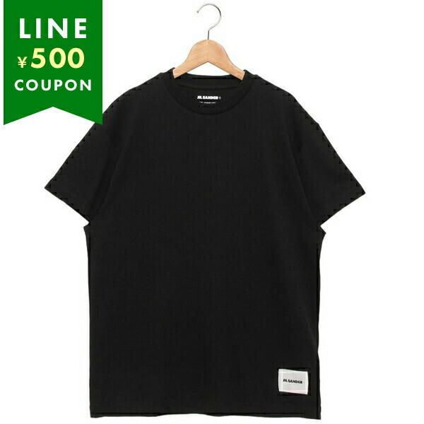 ジルサンダー Tシャツ カットソー オーガニックコットン ブラック メンズ JIL SANDER J47GC0001 J45048 001 JIL SANDER+ BLACK ジルサンダープラス JIL SANDER J47GC0001JI...