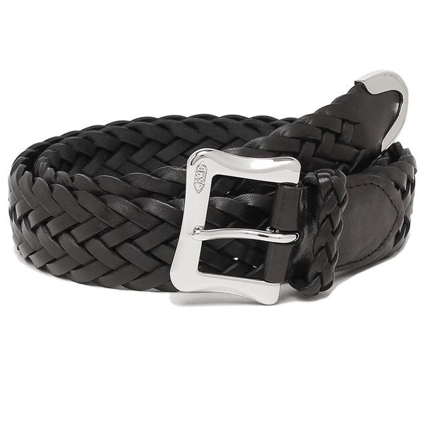 ジェイアンドエムデヴィッドソン ベルト メッシュベルト ブラック メンズ J&amp;M DAVIDSON BENT 0TP AN30 999S ENVELOPE BUCKLE TIP END 30MM BLACK 編み込みベルト・カラー：...