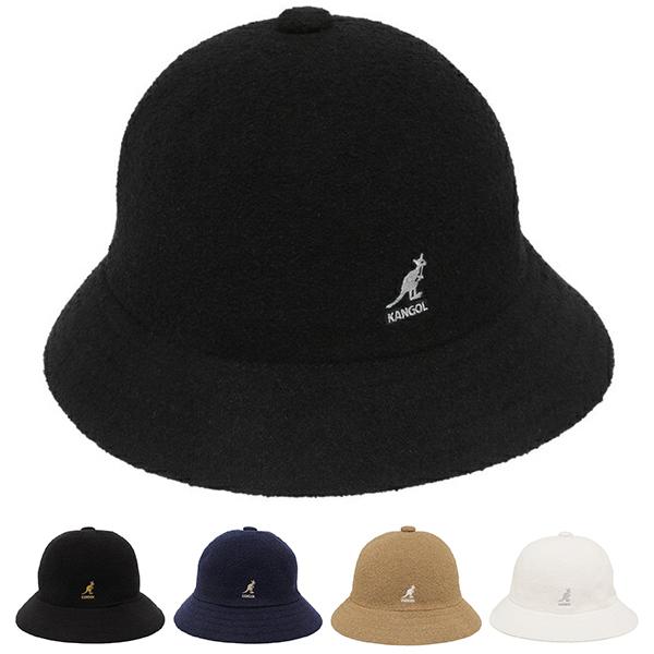 カンゴール 帽子 サファリ バケットハット バミューダカジュアル メンズ レディース ユニセックス KANGOL 0397BC BERMUDA CASUAL・カラー：(1)BLACK GOLD(BLGD) ブラック, (2)BLACK(BL...
