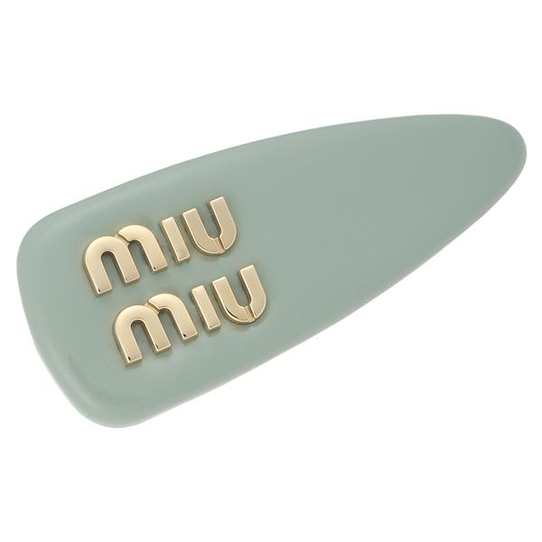 ミュウミュウ ヘアクリップ バレッタ パテントレザー ヘアクリップ ブルー レディース MIU MIU 5IF092 069 F0035 LINFA MIU MIU 5IF092MIU MIU（ミュウミュウ）のヘアクリップが入荷しました☆華...
