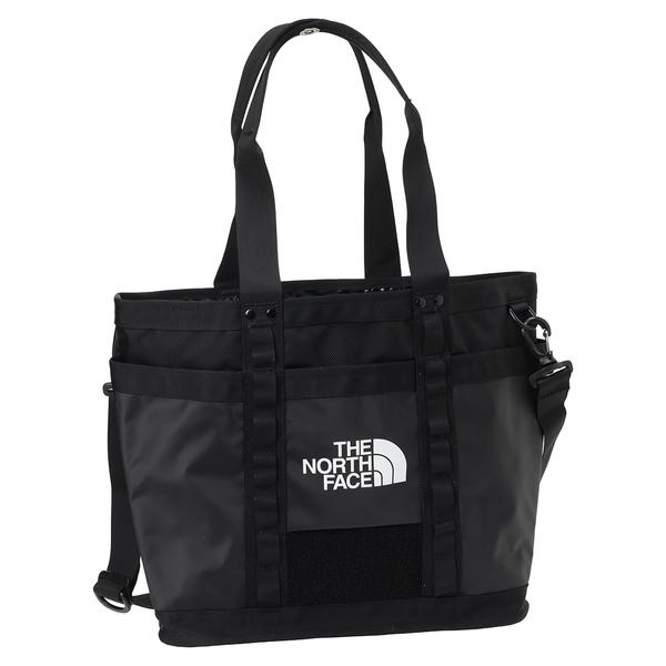 ザノースフェイス トートバッグ エクスプローラー ユーティリティー トート ブラック メンズ レディース ユニセックス THE NORTH FACE NF0A3KZU 53R EXPLORE UTILITY TOTE TNF BLACK T...