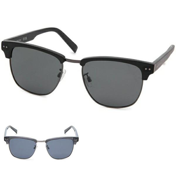 ノーティカ サングラス メンズ レディース ユニセックス NAUTICA N5003SLB MATTE ハーフリム仕様のウェリントン型が、軽快かつスタイリッシュな印象を与えます。テンプルにロゴを刻み、さりげなく上品なアクセントをプラス。細身...