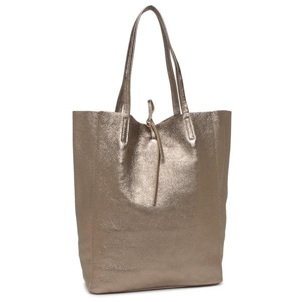 マーロン トートバッグ ショッパービッグ ゴールド ブラウン レディース MARLON BS0002 L005 SHOPPER BIG LAMINATO BRONZO ラメ MARLON BS0002MARLON（マーロン）のトートバッグが...