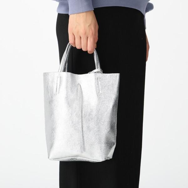 マーロン ハンドバッグ ショルダーバッグ シルバー レディース MARLON BS0006 L001 SHOPPER MINI LAMINATO SILVER SILVER 2WAY ラメ MARLON BS0006MARLON（マーロン）...