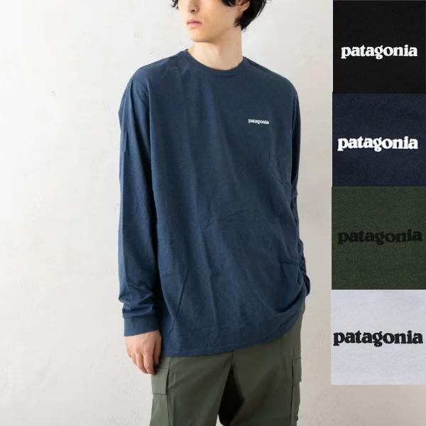 パタゴニア Tシャツ カットソー ロングスリーグ ピー６ロゴ レスポンシビリティー メンズ PATAGONIA 38518 BLK MEN’S LONG-SLEEVED P-6 LOGO RESPONSIBILI-TEE LONG-SLEE...