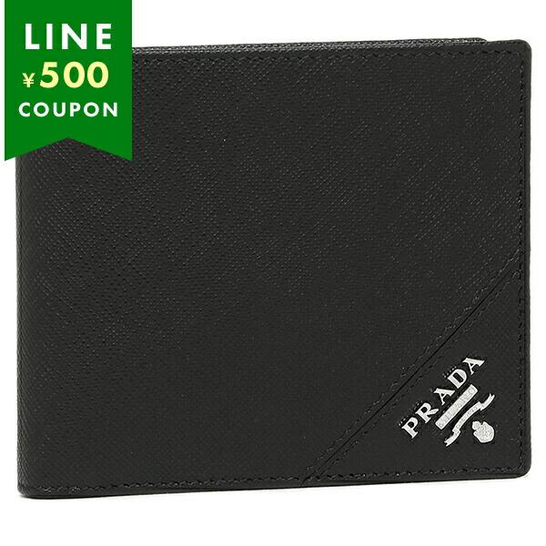 PRADA プラダ 折財布 2MO738 QME F0002 ブラック : AXES PRADA プラダ 折財布 2MO738 QME F0002 ブラック : AXES