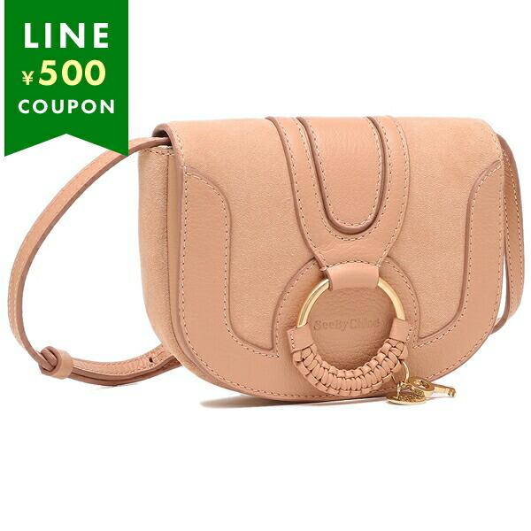 シーバイクロエ ショルダーバッグ ハナ ミニバッグ クロスボディバッグ ピンク レディース SEE BY CHLOE CHS18AS901417 6I3 HANA COFFEE PINK SEE BY CHLOE CHS18AS901417...