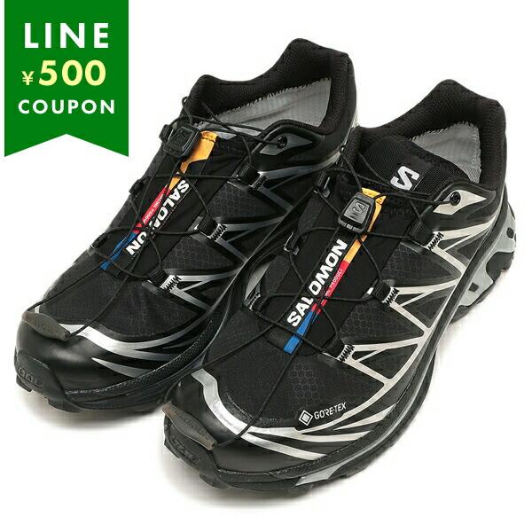 サロモン スニーカー ゴアテックス GORE-TEX XT6 GTX ブラック メンズ レディース ユニセックス SALOMON L47450600 BLACK/BLACK/FTW SILVER SALOMON L47450600SALOM...