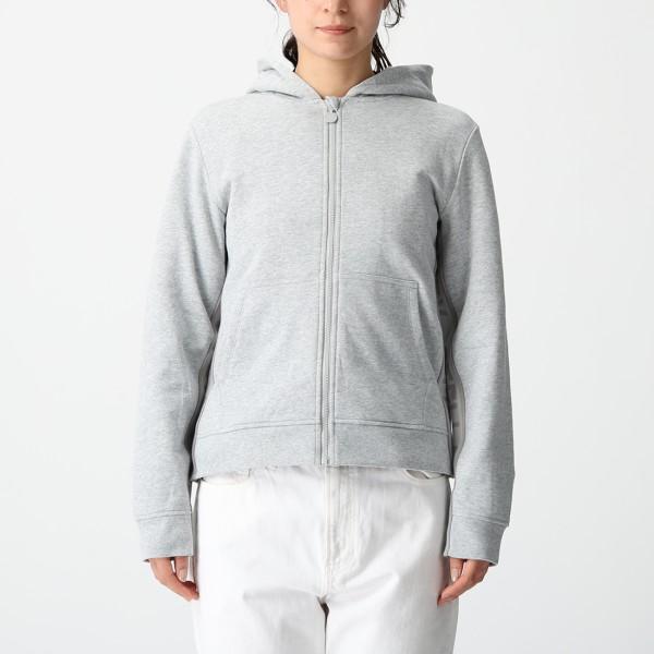 ステラマッカートニー パーカー フーディー 子供服 グレー レディース STELLA McCARTNEY TV4P60 Z0453 807 JERSEY CARDIGAN GRIGIO MEDIO MEL キッズ ガールズ サイドロゴ ST...