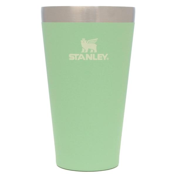 スタンレー STANLEY タンブラー スタッキングパイント 16オンス 0.47L 国内正規品 グリーン メンズ レディース ユニセックス 13026 025 THESTACKING PINT 16oz 真空ステンレス グラス 保冷保温 ...