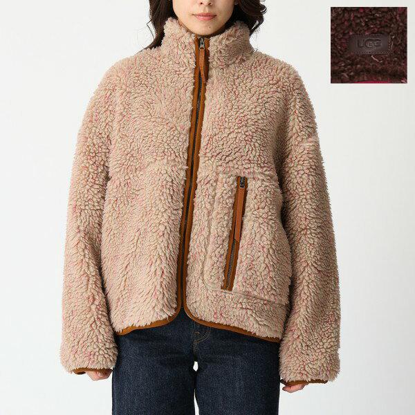 アグ ジャケット UGG マーレーン コンフェッティ スタンドカラー フリース レディース 1173392 MARLENE CONFETTI 柔らかな風合いに心惹かれるフリース生地で仕立てた一着。高い保温性と軽さが特徴であり、寒い季節の防寒...