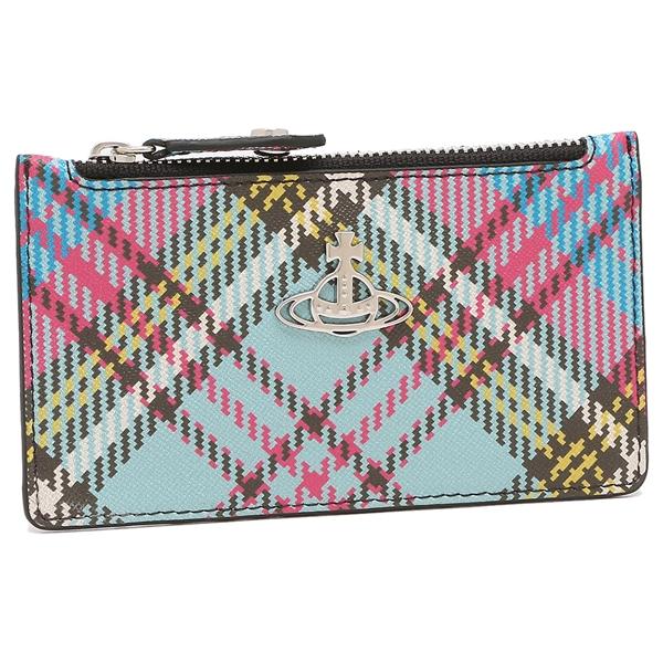 ヴィヴィアンウエストウッド コインケース フラグメントケース バイオグリーン サフィアーノ レディース VIVIENNE WESTWOOD 51110039 S000V O102 BIOGREEN SAFFIANO PRINTED SLIM...