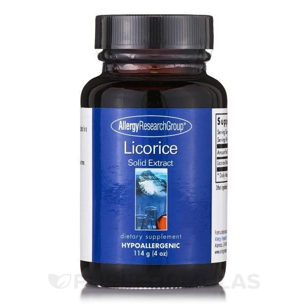甘草の固体抽出物を植物性グリセリンのベースで含みます。 ■英文商品名：Licorice Solid Extract 114 g (4 oz) ■ブランド：AllergyResearchGroup（アレルギーリサーチグループ） ■成分量（1/...
