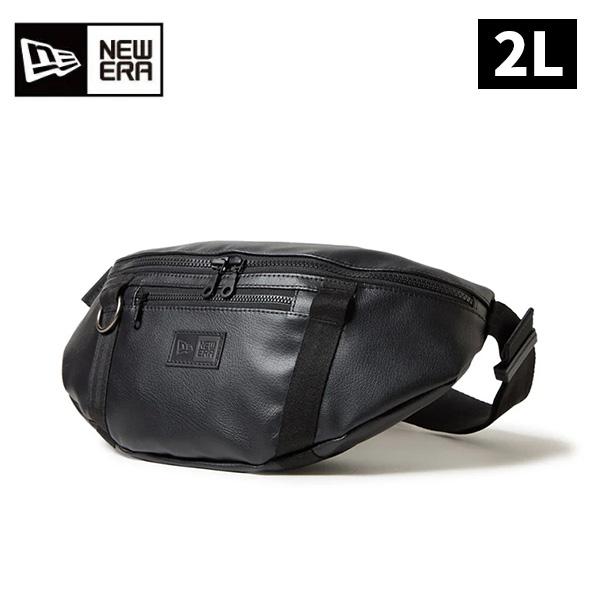 【商品名】ウエストバッグ 2L シンセティックレザー【品番】14655336【カラー】ブラック【サイズ】高さ：約145mm　　　　　幅：約370mm　　　　奥行：約90mm【容量】約2L【素材】ポリエステル【備考】こちらの商品は、他の通販サ...