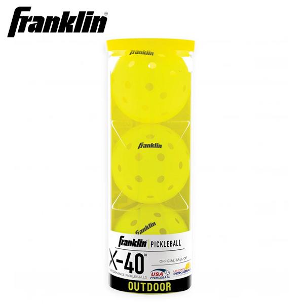 【商品名】 PICKLBALL X-40【メーカー型番】 52821【用途】 屋外用【数量】 3個入り【素材】 PE【サイズ】 74mm【重量】 26g【生産国】中国アメリカピックルボール協会 認定モデル【備考】こちらの商品は他の通販サイト...