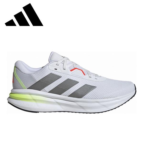 【商品名】 アディダス ギャラクシー7M【メーカー品番】 ID8759【カラー】 フットウェアホワイト×アイアンメタリック×ルシッドレモン【サイズ】 24.5cm〜31.0cm【素材】  アッパー：合成繊維、アウトソール：ゴム底【仕様】レギ...