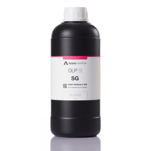 ApplyLabWork DLP/LCD光造形 3Dプリンター（MLSA (open system), ASIGA, SprintRay Form4B用) SG クリア（SG Clear） 1Kg使用目的: 口腔外科ガイドアプリケーション、...