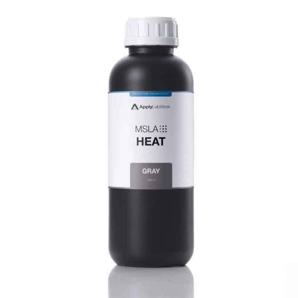 MSLAヒートレジンは、0.45 MPaで250°Cの熱たわみ温度（HDT）を備えたLCDマスクプリンター用の最初のエンジニアリングレジンです。高温に接触する試作品に最適です。MSLAヒートレジンは正確なモデルを印刷し、高い熱安定性でその形...