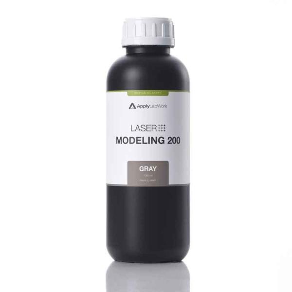 ApplyLabWork SLA光造形 3Dプリンター(Form2/Form3/MOAI用) モデリングレジン（Modeling Gray200） 1KgLaser Modeling 200 は、当社の最速かつ最も効率的なレジンです。スケー...