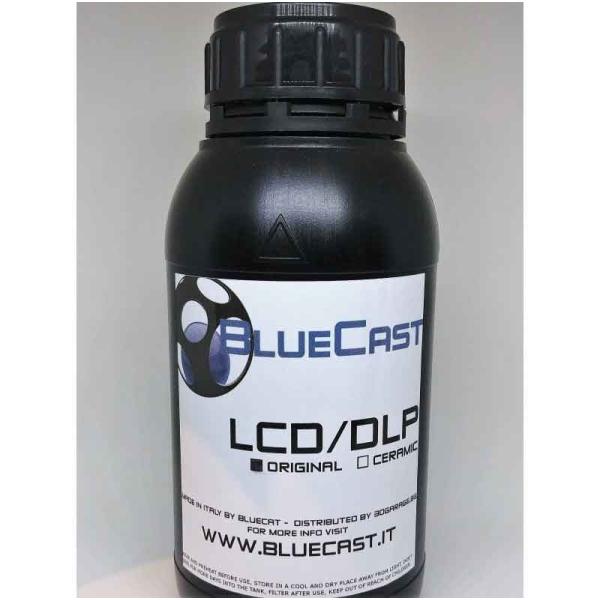 BlueCast オリジナルレジン　光造形 LCD / DLP 3Dプリンター用■グリーン■0.5kg■波長：405nm■Castable: Yes - Castability: Excellent■対応機種： 光造形方式LCD / DLP...