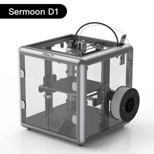 Sermoon D1 3DプリンターDIY組み立てキット　最大印刷サイズ 280 * 260 * 310mm■【安全性に配慮された美しい筐体】四方をアクリルパネルとアルミ合金製のフレームで囲むことで、予期せぬ火傷や怪我などを防止。 安全性を...