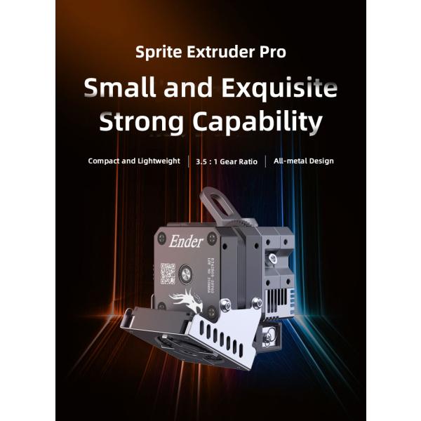 Creality3D Enderシリーズ用SpriteExtruderPro300℃（スペアパーツ）■Ender-3シリーズ3Dプリンターをダイレクトエクストルーダーおよび高温印刷で使用できるようにします。■サイズ：54 * 50 * 64...