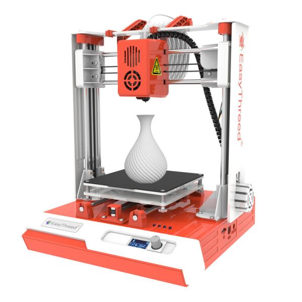 ホットベッド付きで簡単組立！造形1０0mm角！EasyThreed/エージースリーディー　 K2plus 3Dプリンタ-新モデル!!　【正規販売代理店】初心者向けニューモデルです。K2 plus (プラスの違いは、x軸とy軸が大きなモーター...