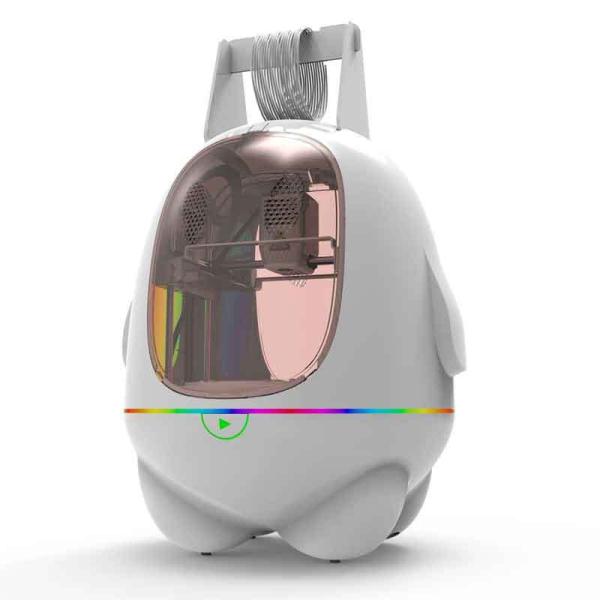 かわいい ペンギンボディでお子様教育に！初心者向けニューモデルです。■基本機能はしっかりしたPLA専用機■きれいなイルミネーションLEDが点滅します。■マイクロSDカードからPCに接続しなくても印刷可能です。■最大プリントサイズ：80 x ...