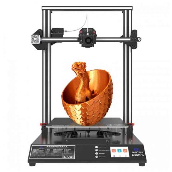 GEEETECH A30 Pro 3Dプリンター 一部組立済みDIYキット 320×320×420mm大容量ビルドエリア 3.2インチフルカラータッチスクリーン 停電時復帰機能■超大型プリントサイズ：最大造形サイズは320mm×320mm×...