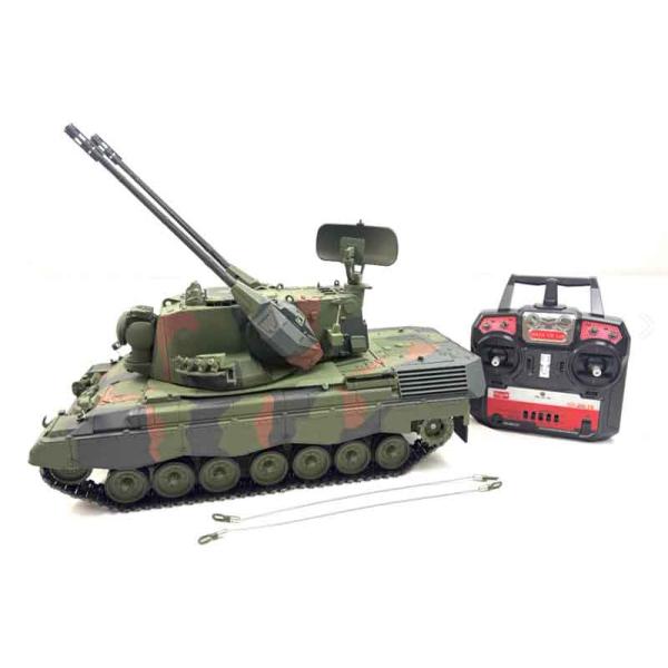 ■スケール：1/16■フルRCオペレーション：前進・後進・左右転回・信地転回・超信地展開・砲塔回転・砲身昇降■オールメタルシャーシ（100％金属製、ゴムタイヤ付きロードホイール14個、サスペンション、駆動スプロケットホイール、アイドラー、リ...