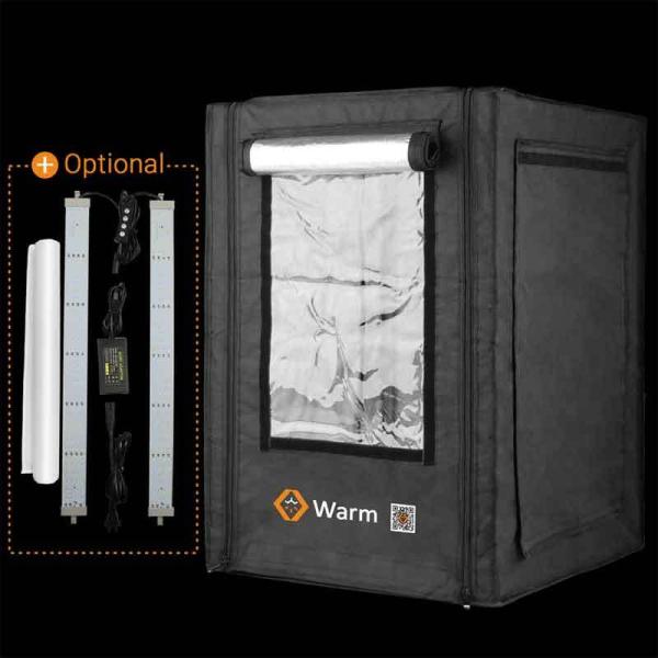 Warm mini LED付き 3Dプリンターエンクロージャー （ストレージサイズ： 44.5cm×56.5cm×68.5cm　Creality Ender 3/Ender 3 Pro/Ender5/Ender 3X/Ender3 Pro ...