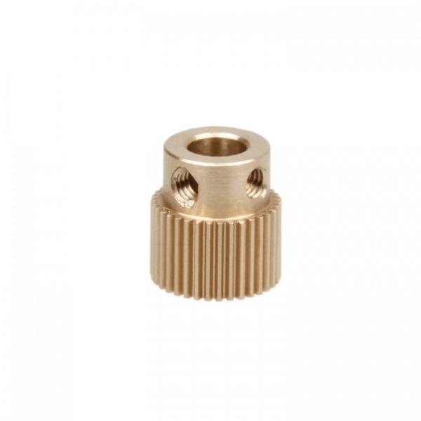 Geeetech 社３DプリンターのMK8エキストルーダー用交換ドライブ・ギヤです。■品番：SKU45-001-0018■歯数：35■外径：11.5ミリメートル■内径：5ミリメートル■固定用ネジ：Ｍ３セットスクリュー＜重要事項＞■固定用3m...