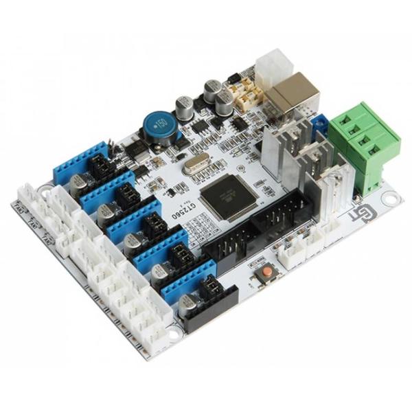GT2560は、3Dプリンタ制御に最適なコンパクトな制御ボードです。合理化されたインターフェイスは、ソフトウェアとハードウェアの両点から高度に統合されたコンポーネントを提供します。 5つのステッピングモータ、スワップ可能な駆動モジュール、2...