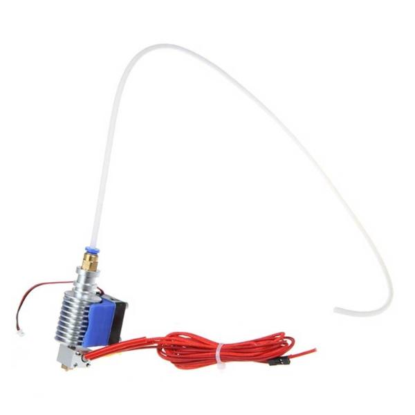 この全金属J-ヘッドホットエンドは、より高速な動作でも、少ない振動を実現。フィラメントが溶融するのはホットエンドの中で大きなヒートシンクバレルないはフィラメントはしっかり押出されます。バランスと振動の問題を解決作成し、より綺麗に早く出力出来ます。