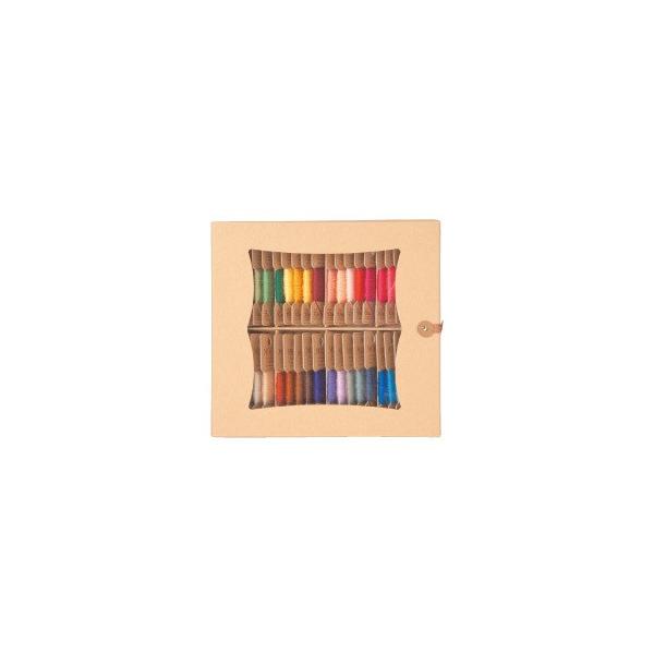 FUJIX(フジックス)　MOCO モコ 紙箱セット B 10m 40色 スタンダードカラー 手縫い糸