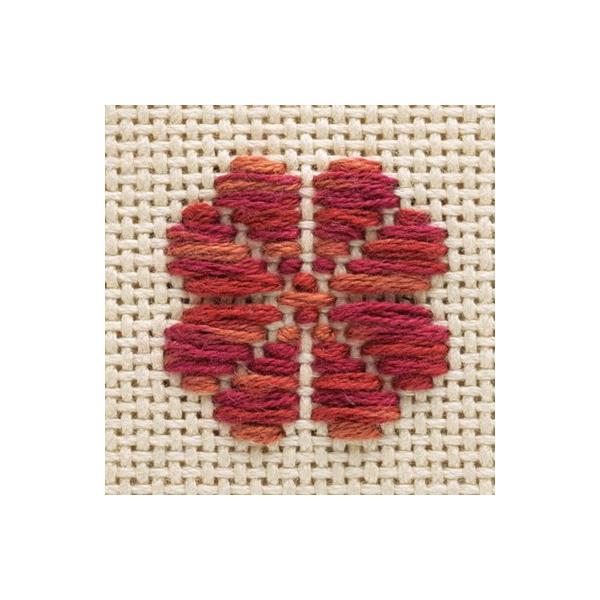 オリムパス　段染めのこぎん糸　11赤系