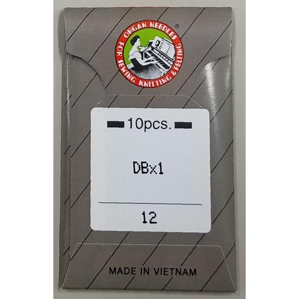 オルガン針　DBx1 (#7-#25)　工業用／職業用　ミシン針　　DBｘ1　#7 #8 #9  #11 #12  #14 #15 #16 #18 #20 #21 #22 #23 #24 #25