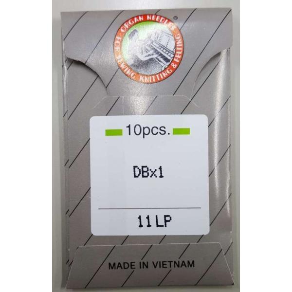 オルガン針　DBx1 LP  (#11-#16)　工業用／業務用　ミシン針　　粘着対策