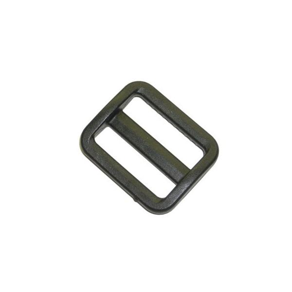 【50個入り/１パック】YKK　LA20T　黒　鞄用アジャスター　プラスチックパーツ