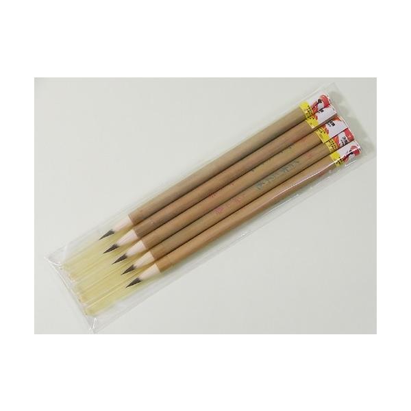 【商品詳細】商品名：唐筆　特製　大七紫三羊毫　上海工芸入数：5本用途：実用書向き