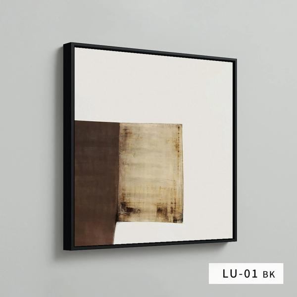 【サイズ】 W320×H320×D28mm 約500g【素材】　ナチュラルウッド・キャンバス・ティースハンガー空間に余白と洗練を。北欧スタイルの抽象アートミニマルで落ち着いた色合いが魅力の、北欧テイストのデザインアート「LUMIRA（ルミラ...