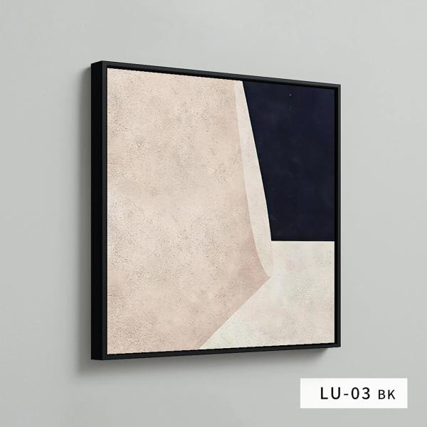 【サイズ】 W320×H320×D28mm 約500g【素材】　ナチュラルウッド・キャンバス・ティースハンガー空間に余白と洗練を。北欧スタイルの抽象アートミニマルで落ち着いた色合いが魅力の、北欧テイストのデザインアート「LUMIRA（ルミラ...