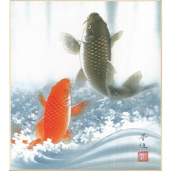 一筆に宿る、季節の呼吸と祈りの形　熟練絵師が描く手描き色紙