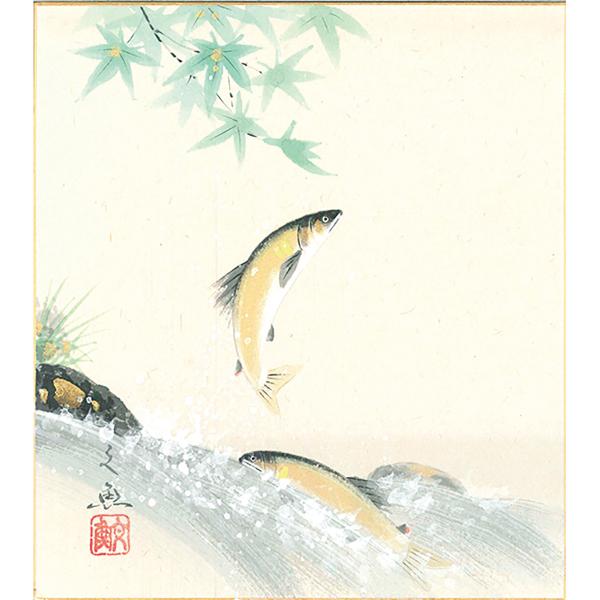 一筆に宿る、季節の呼吸と祈りの形　熟練絵師が描く手描き色紙