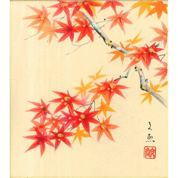 一筆に宿る、季節の呼吸と祈りの形　熟練絵師が描く手描き色紙