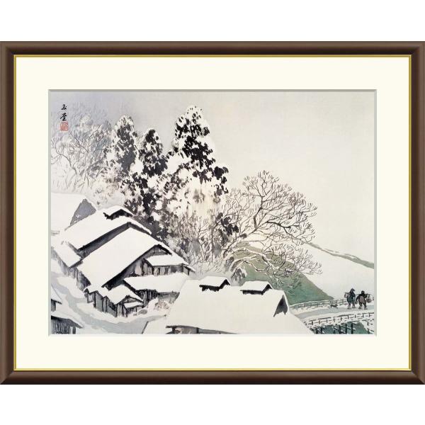 サイズ：61x49.5cm素材：・樹脂製・金装飾付・新絹本 （制作元オリジナル絵画用絹紙）・マット・ひも保証：10年間品質保証書付きアートフォト・水彩画・リーフパネル・風景画などの絵画・アートフレーム、フォトフレームなどをインテリアとしてお...