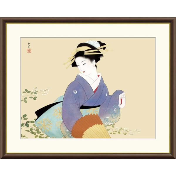 サイズ：61x49.5cm素材：・樹脂製・金装飾付・新絹本 （制作元オリジナル絵画用絹紙）・マット・ひも保証：10年間品質保証書付きアートフォト・水彩画・リーフパネル・風景画などの絵画・アートフレーム、フォトフレームなどをインテリアとしてお...